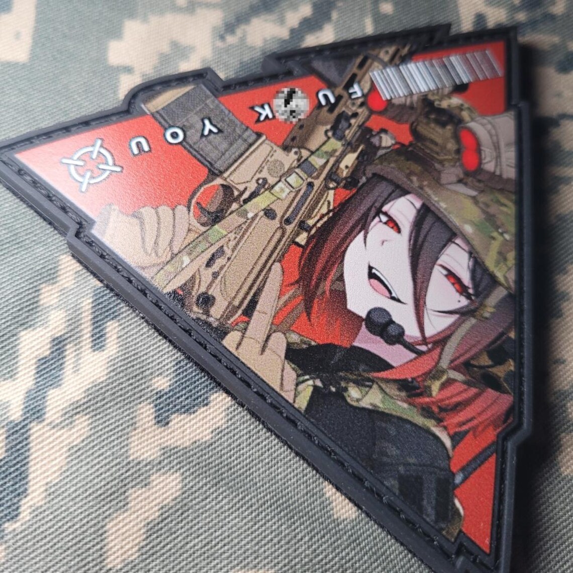 PMC Rattler Group, Mikhail_n762 Cyberpunk Military Anime PVC Morale ...