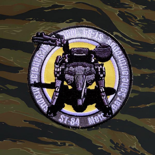 Wolf Military Patch - Etsy