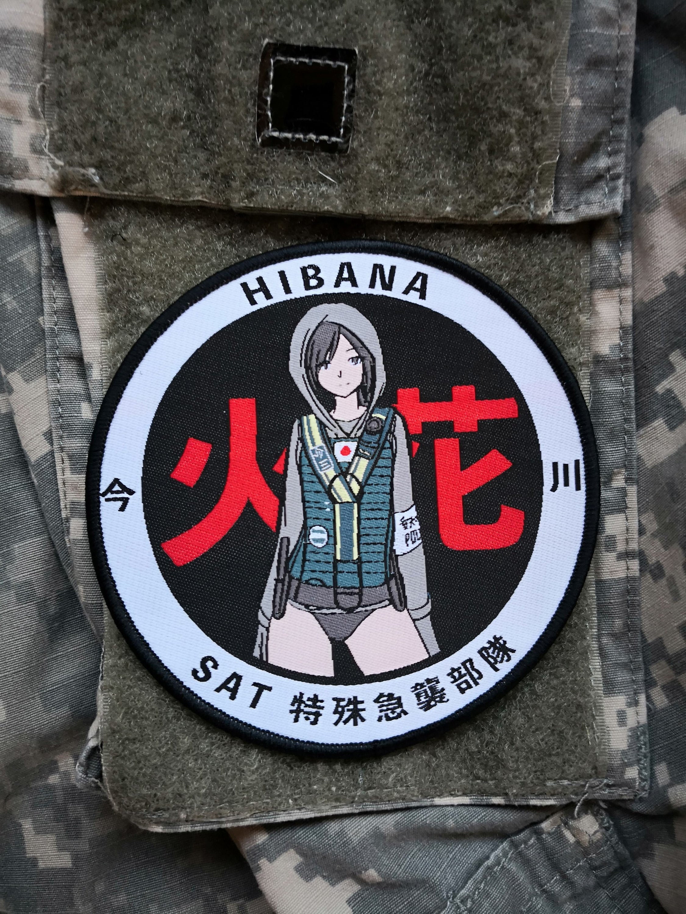 Counter-terrorism JSDF SAT (special Assault Team) Military Anime Morale ...