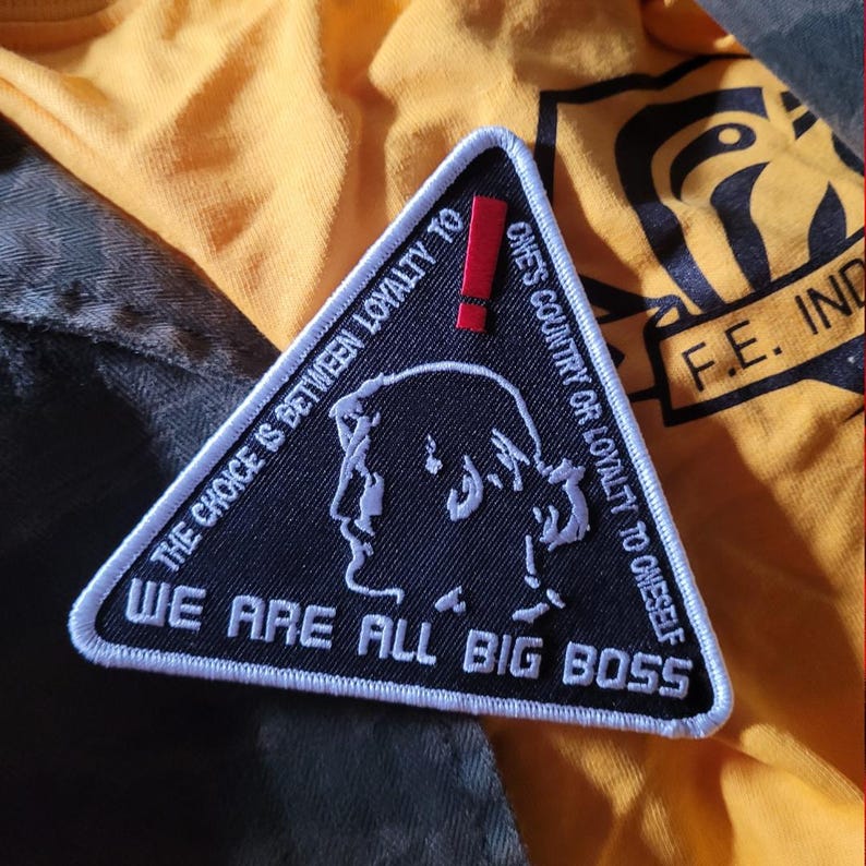 Metal Gear Solid V Inspired - "we Are All Big Bosses", Venom Snake ...