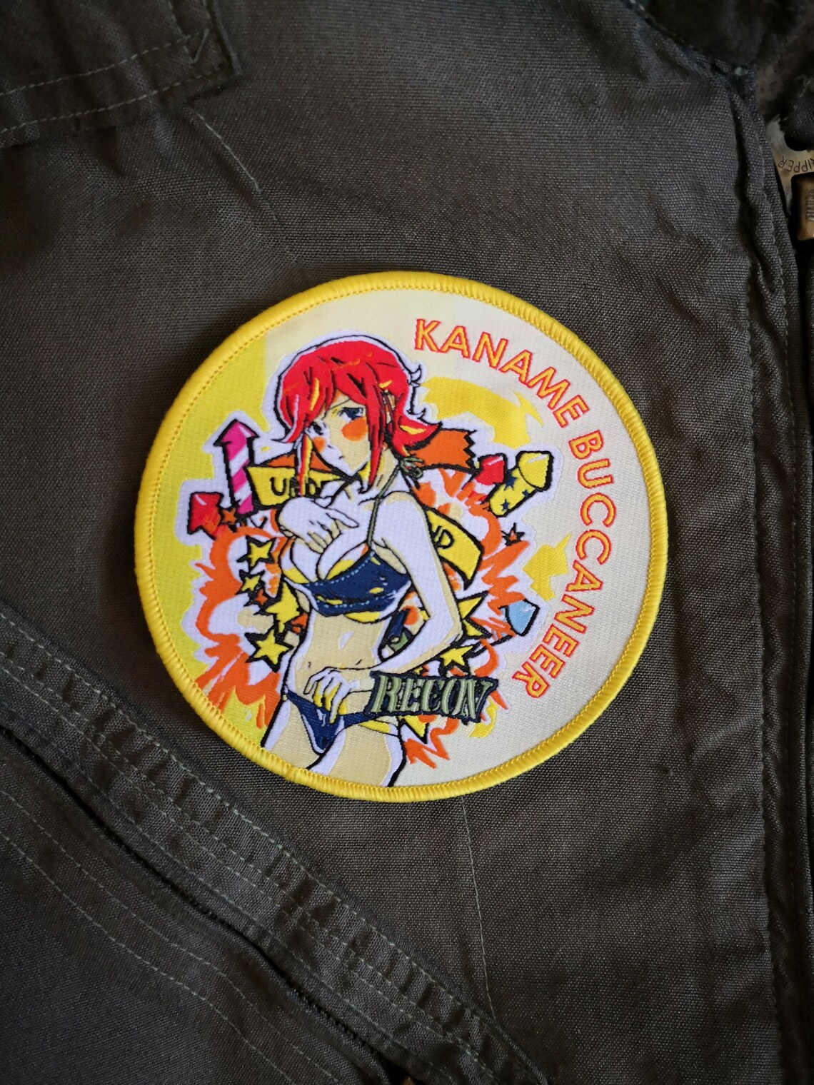 Macross Delta - Kaname Buccaneer 'recon' Military Anime Morale Patch - Etsy