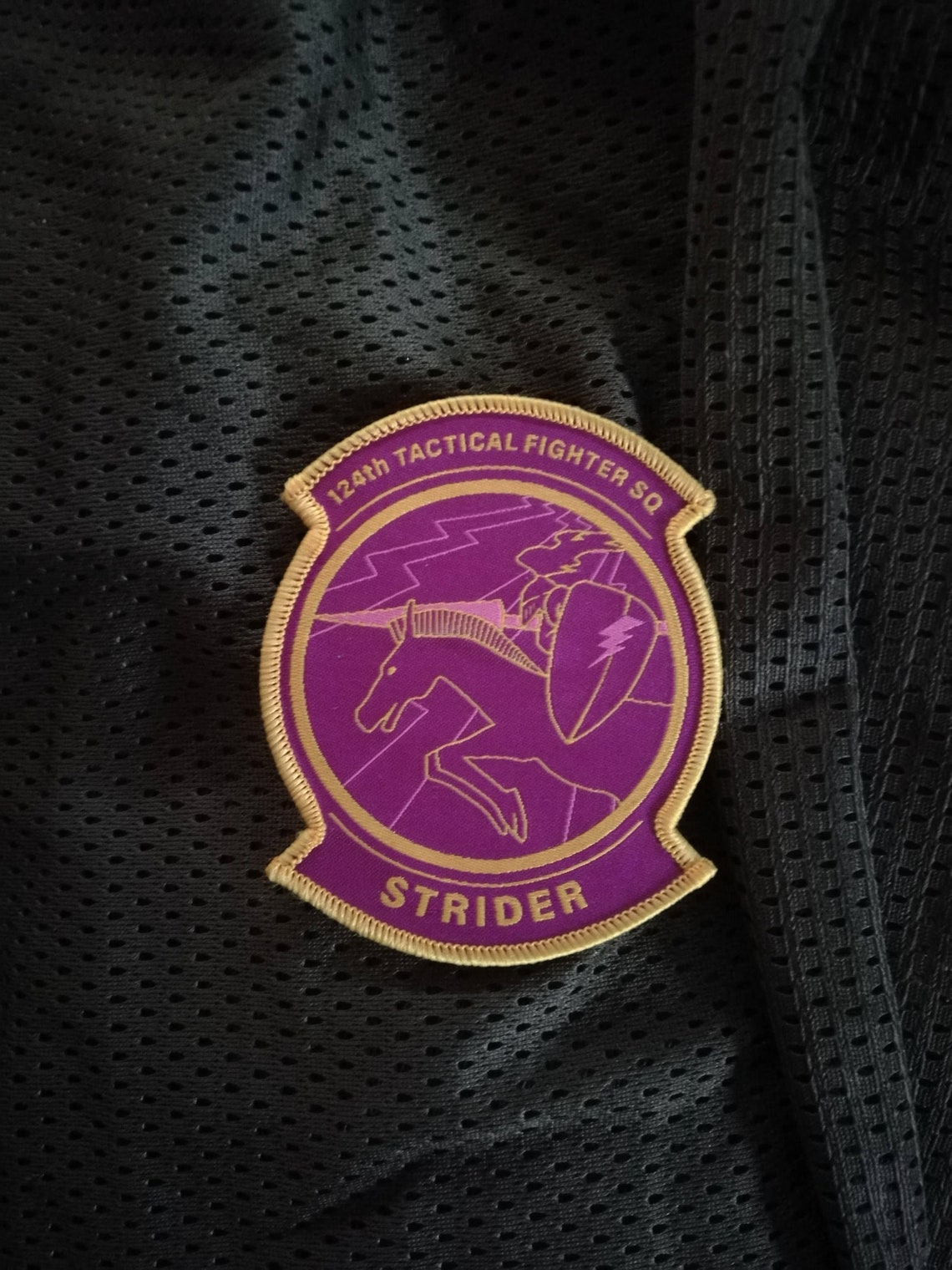 Ace Combat 7 Inspired, Strider Squadron, Military Morale Patch - Etsy