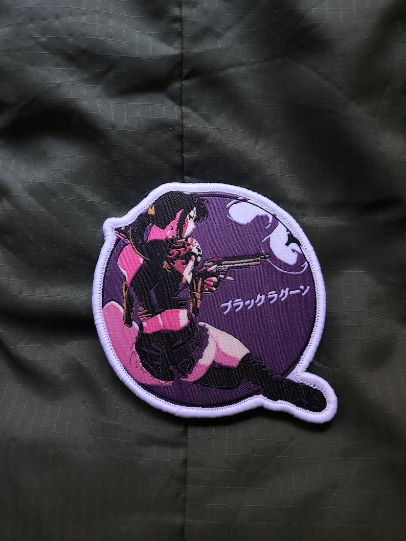 Revy Two Hands Pinup Black Lagoon Military Morale Patch - Etsy UK