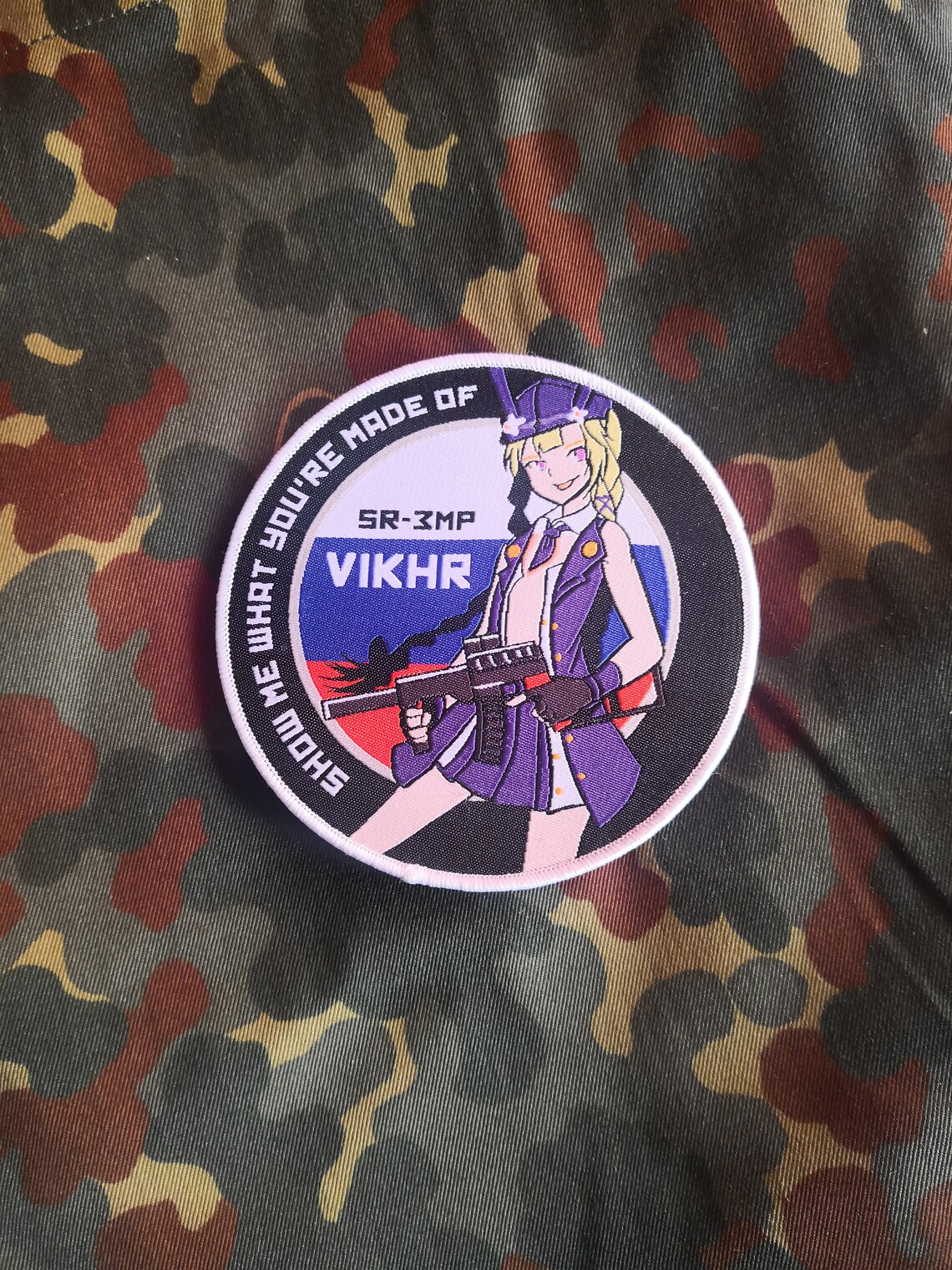 Girls' Frontline - SR-3MP, Tactical Doll Military Anime Morale Patch - Etsy