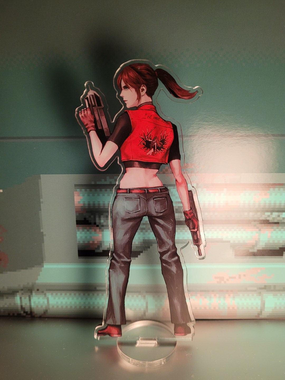 Survival Horror Collection: Claire Redfield Acrylic Figure - Etsy