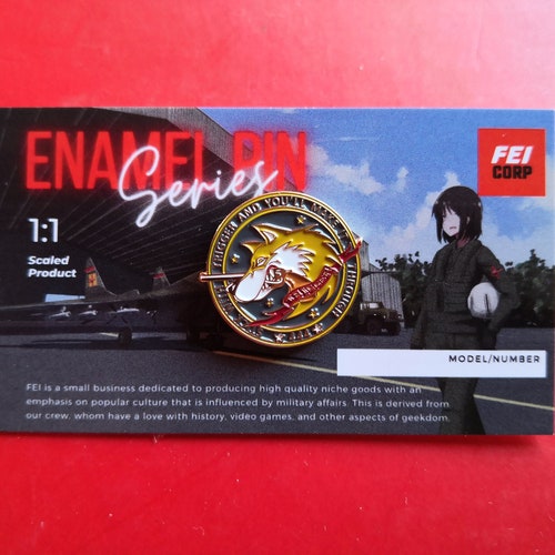 Ace Combat Inspired 'stick With Trigger' Lapel Pin - Etsy