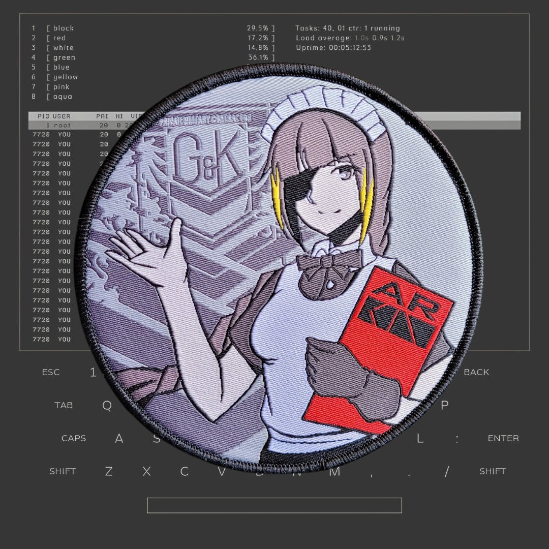 Girls' Frontline - Maid M16A1, Tactical Doll Anime Airsoft Military ...