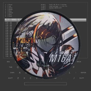 Girls Frontline (GFL) - Metal Gear M16A1, Tactical Doll Military Anime ...