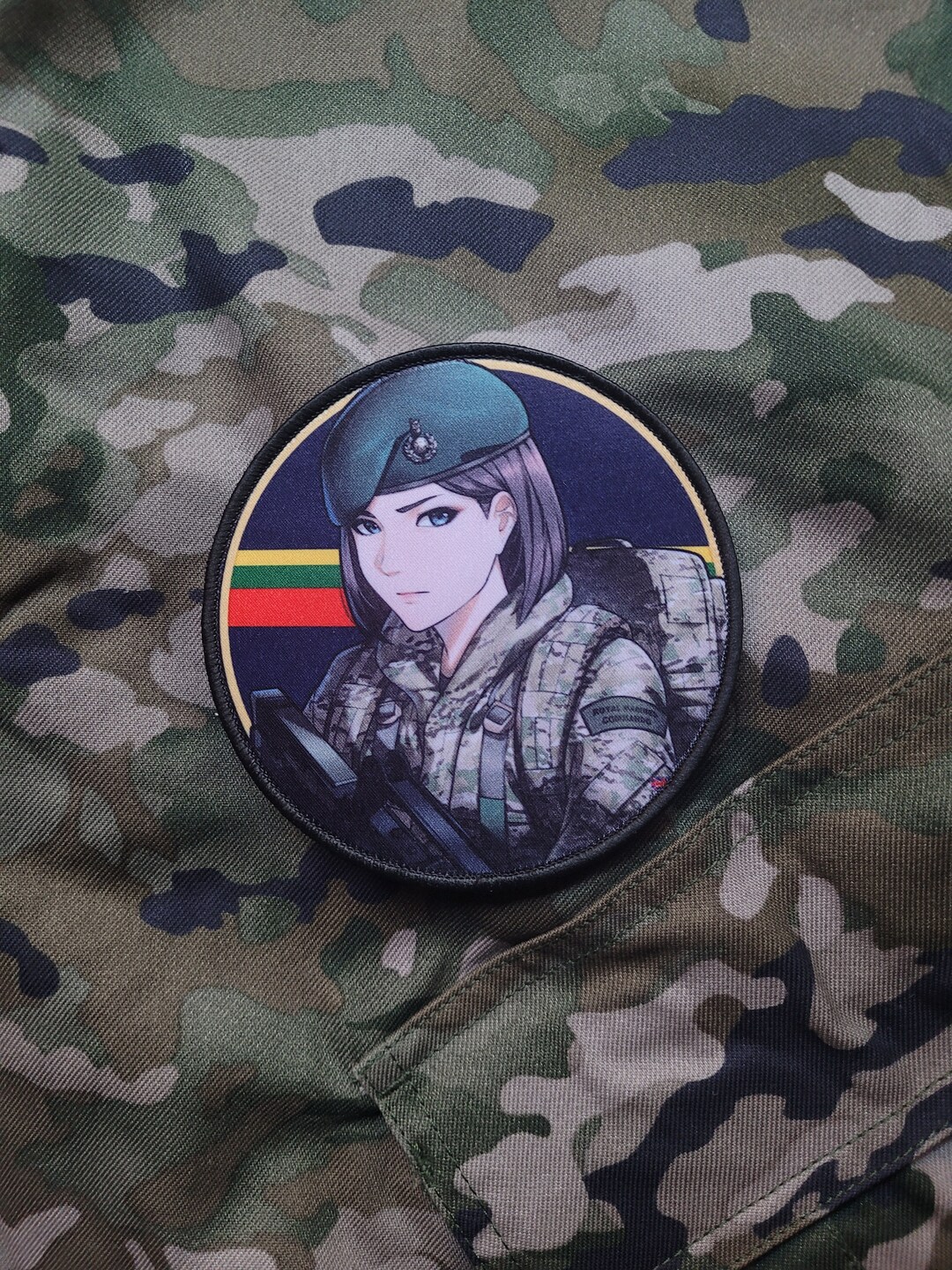 British Armed Forces, Royal Marine Commando Female Pinup Anime Waifu ...