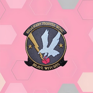 502nd Joint Fighter Wing "brave Witches", Military Anime Morale Patch ...