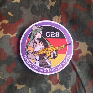 Girls' Frontline - G28, Tactical Doll Military Anime Weeb Morale Patch ...