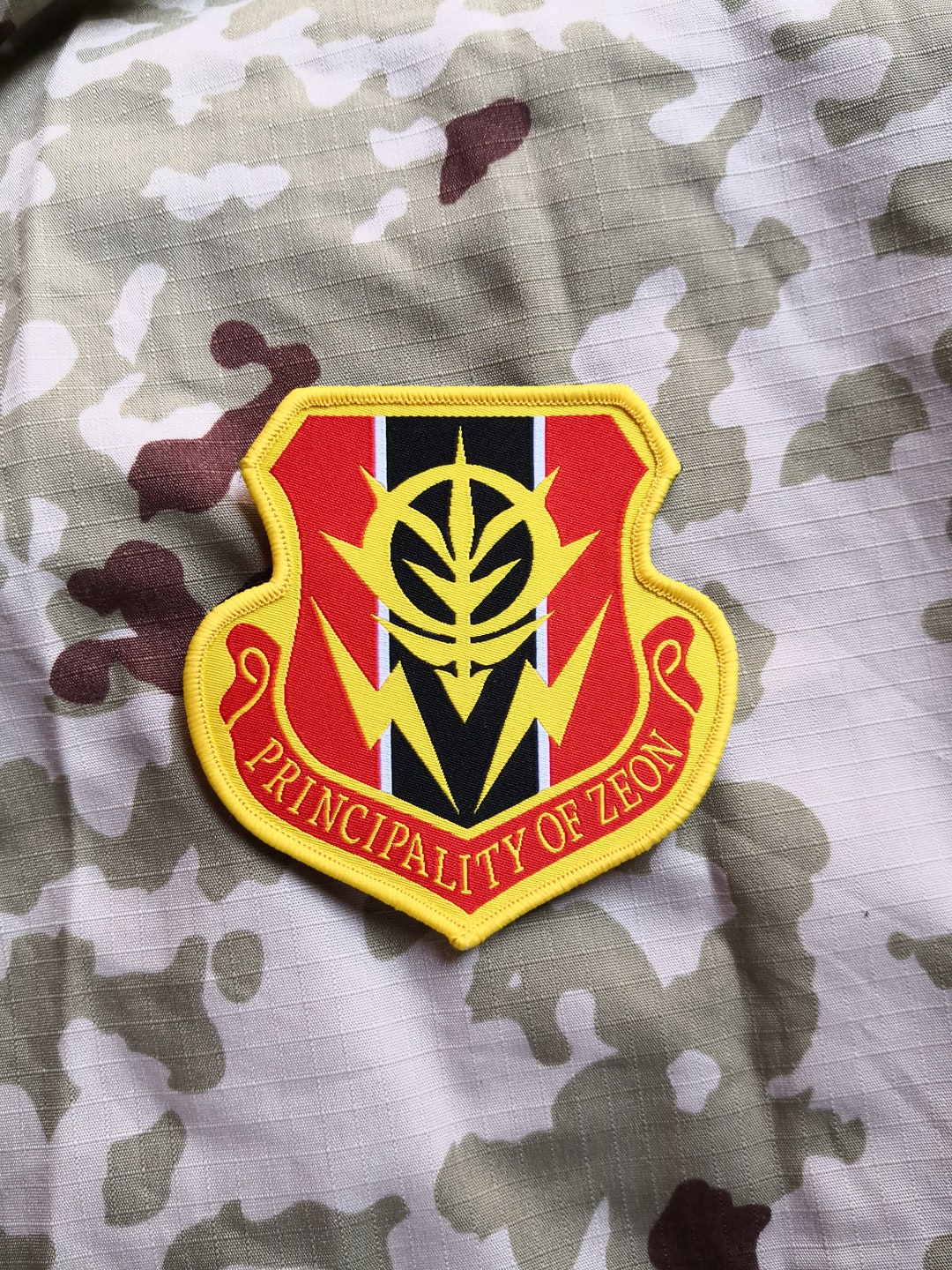 Gundam Inspired, Principality of Zeon, Military Morale Patch - Etsy