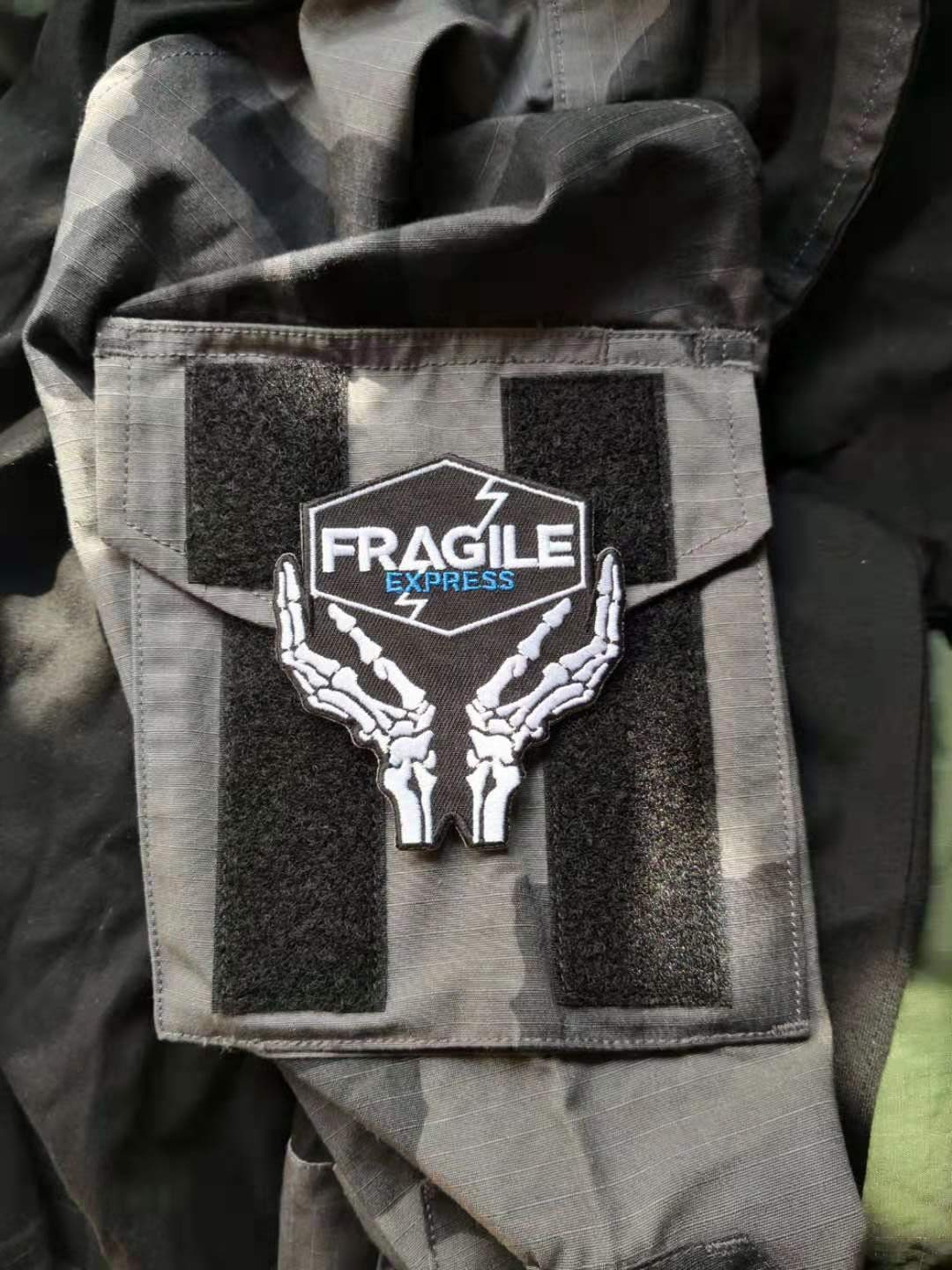 DS Inspired, Fragile Express, Military Morale Patch - Etsy