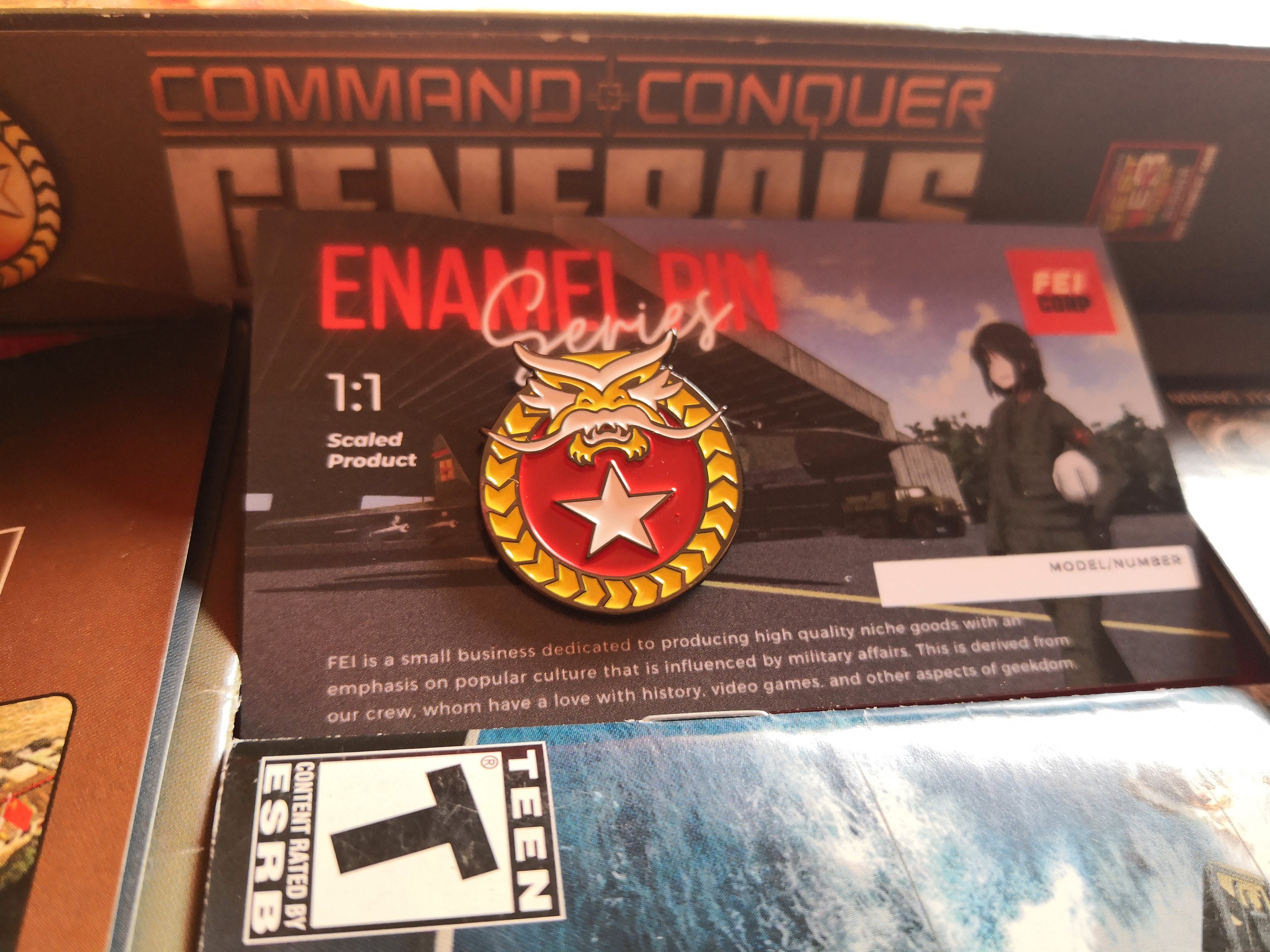 Command and Conquer Generals Inspired, China Lapel Pin - Etsy
