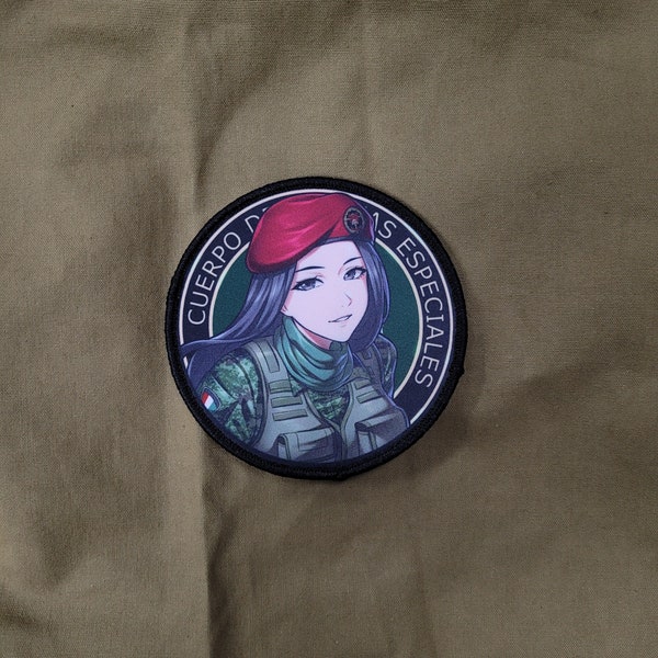 East German, National People's Army Waifu, Military Anime Morale Patch ...