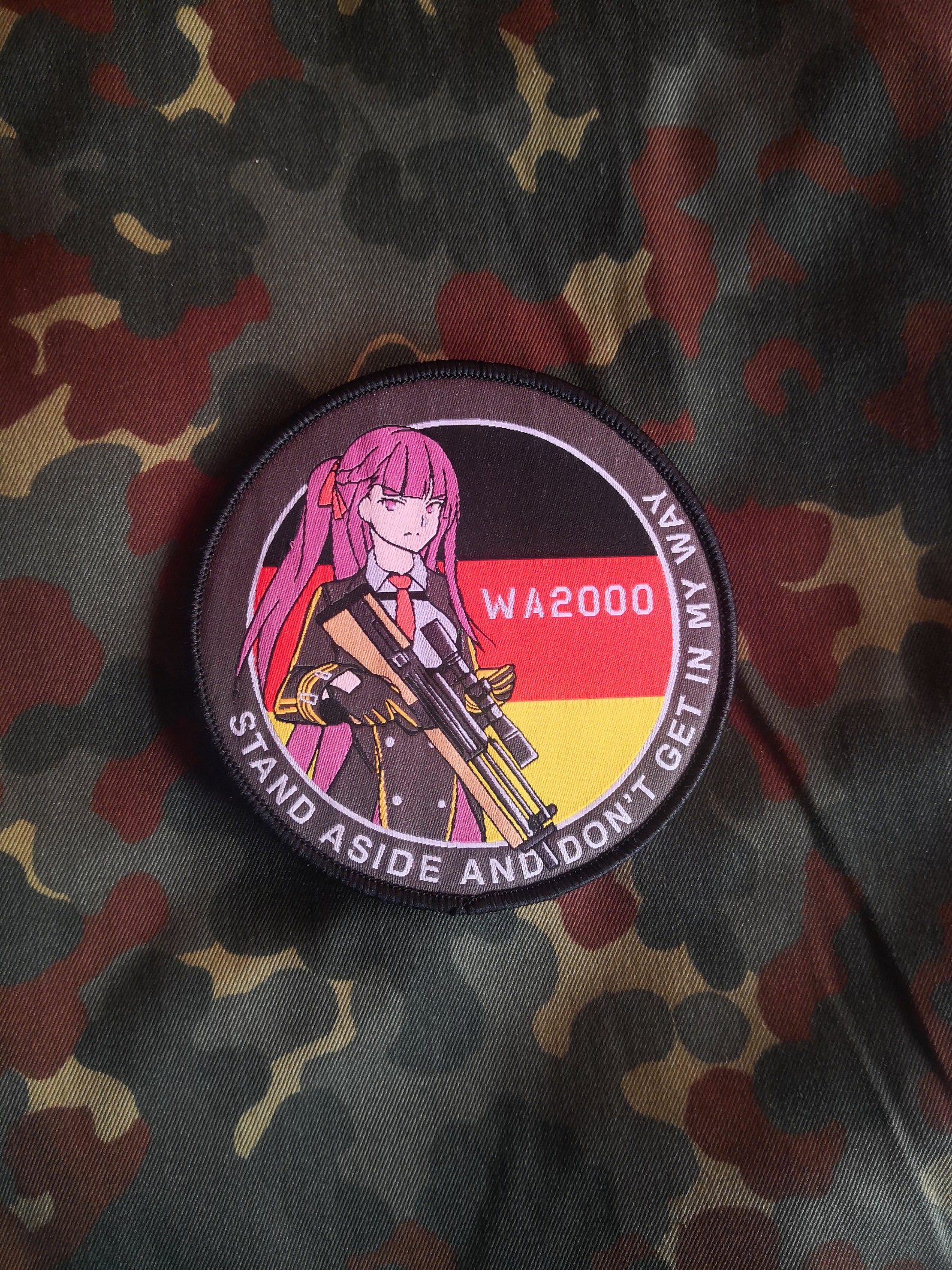 Girls' Frontline WA2000, Tactical Doll Military Morale Patch - Etsy