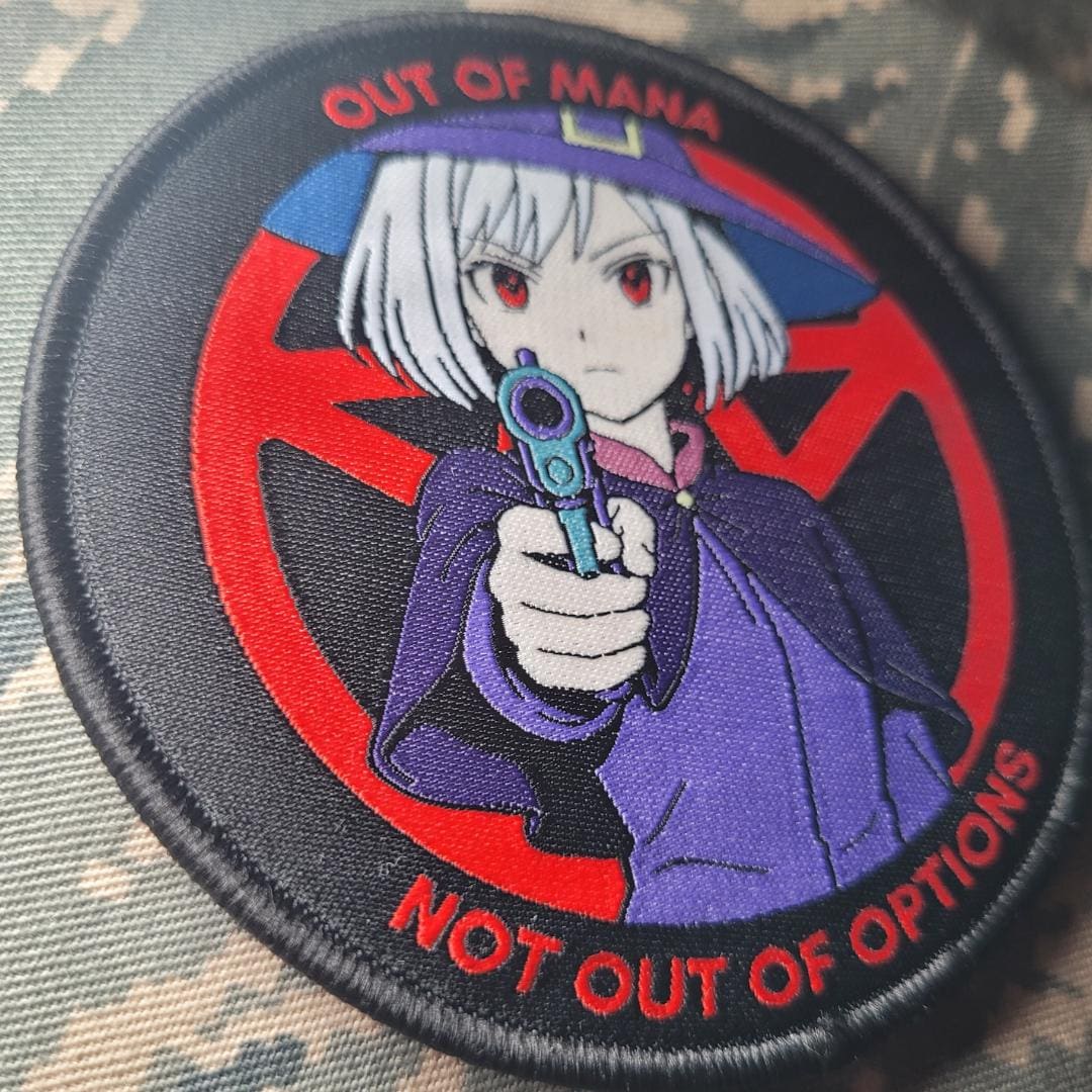 Anime Spooky Tactical Witch 'out of Mana, but Not Out of Options' Weeb ...