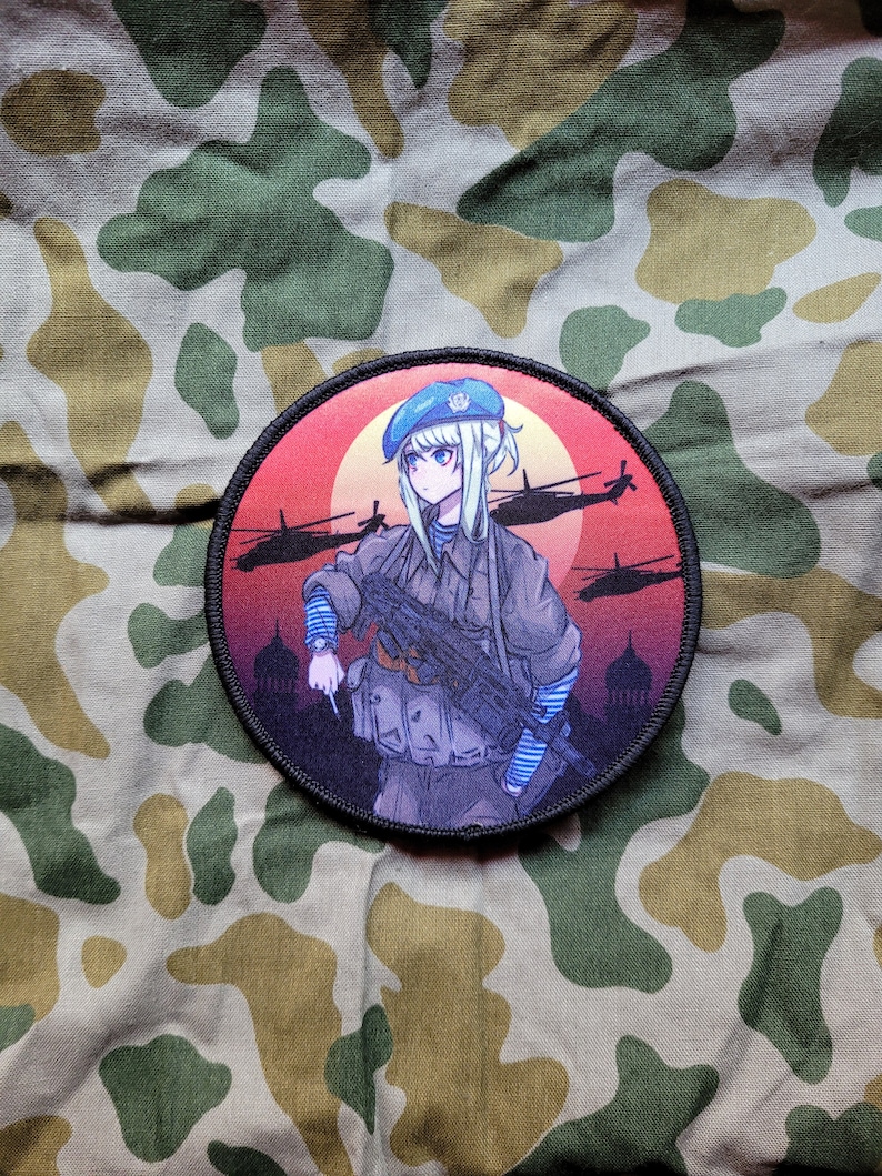 Russian Airborne Forces Soviet VDV Female Pinup Morale Patch | Etsy