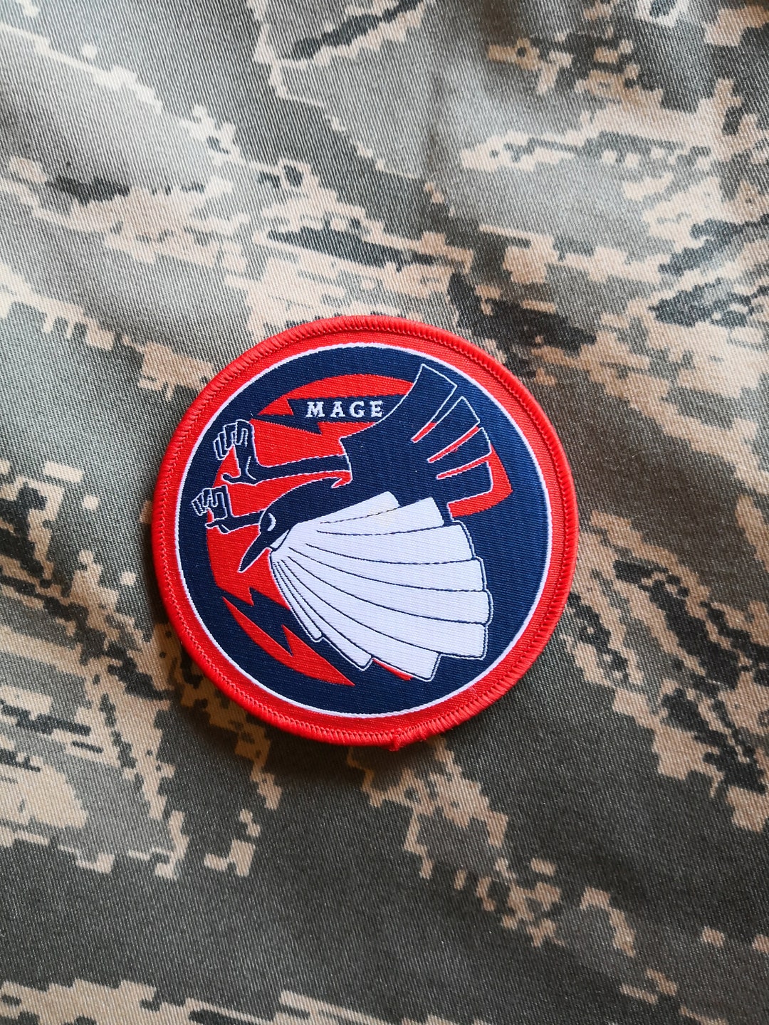 Ace Combat 7 Inspired, Mage Squadron, Military Morale Patch - Etsy