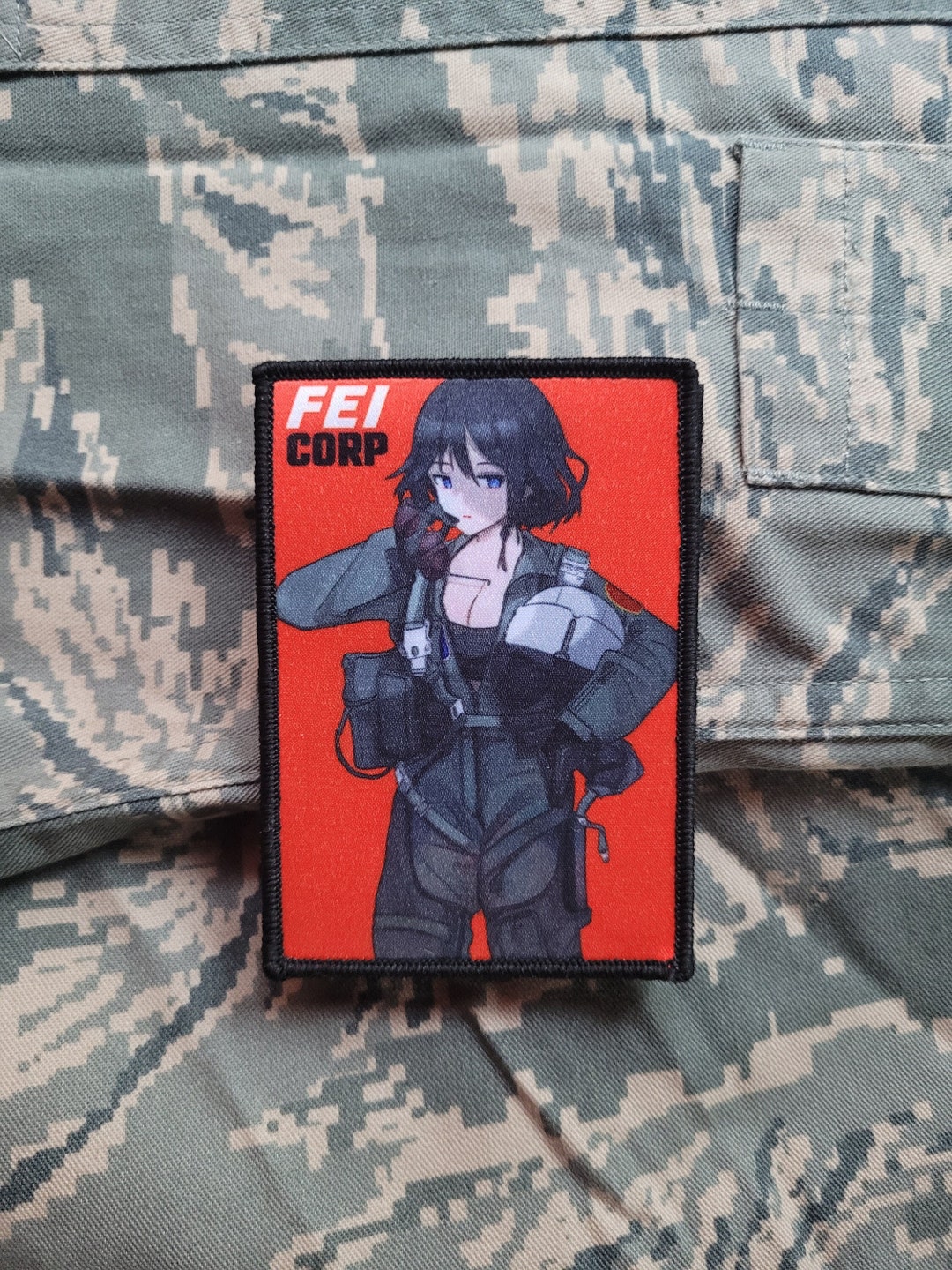 FEI CORP - Aviation Idol, Military Anime Morale Patch - Etsy