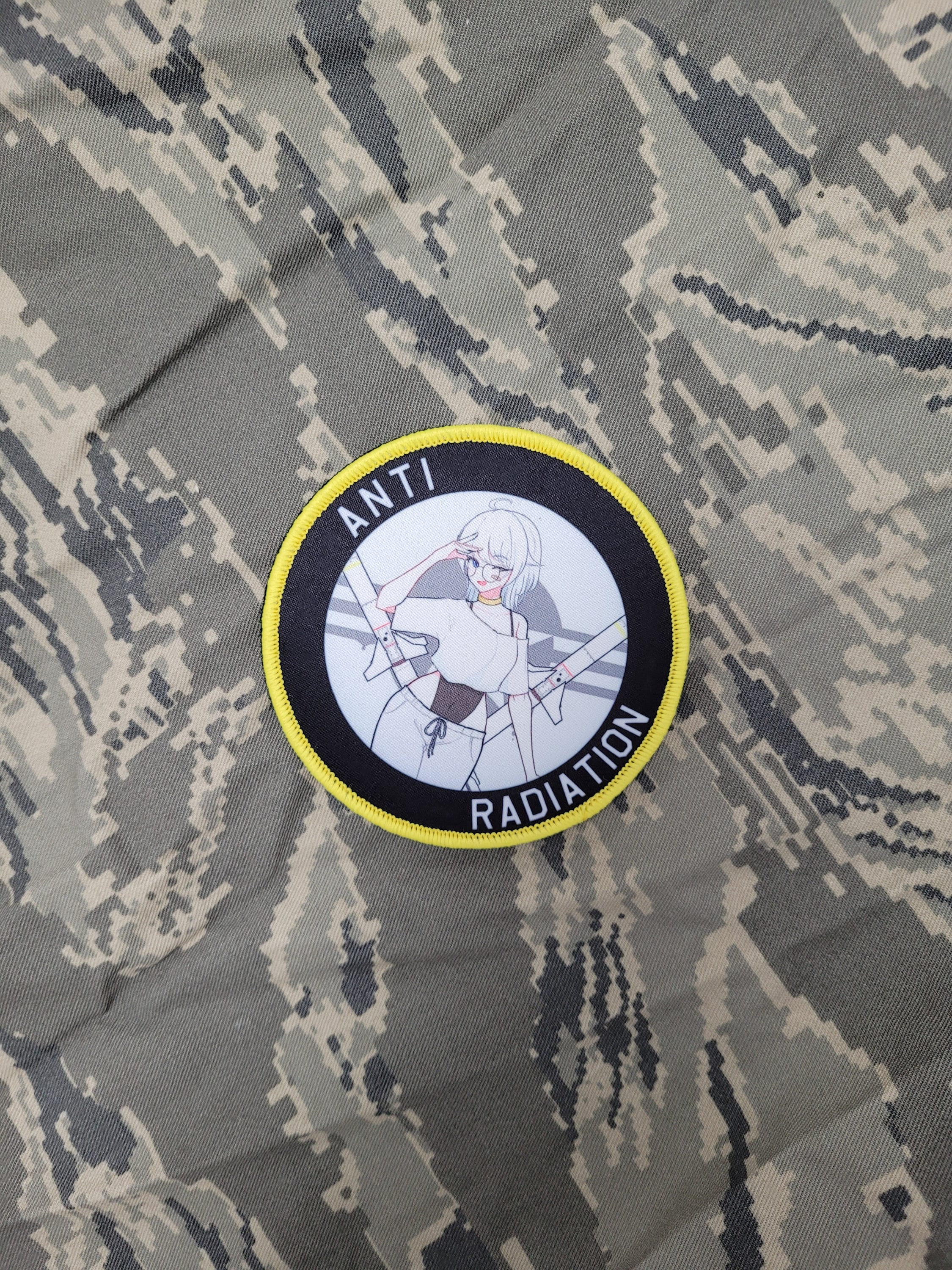 Atamonica - 'anti-radiation' Military Morale Patch - Etsy