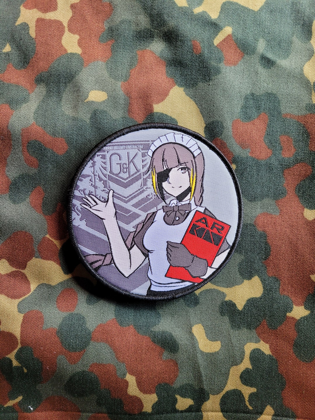Girls' Frontline Maid M16A1, Tactical Doll Military Morale Patch - Etsy