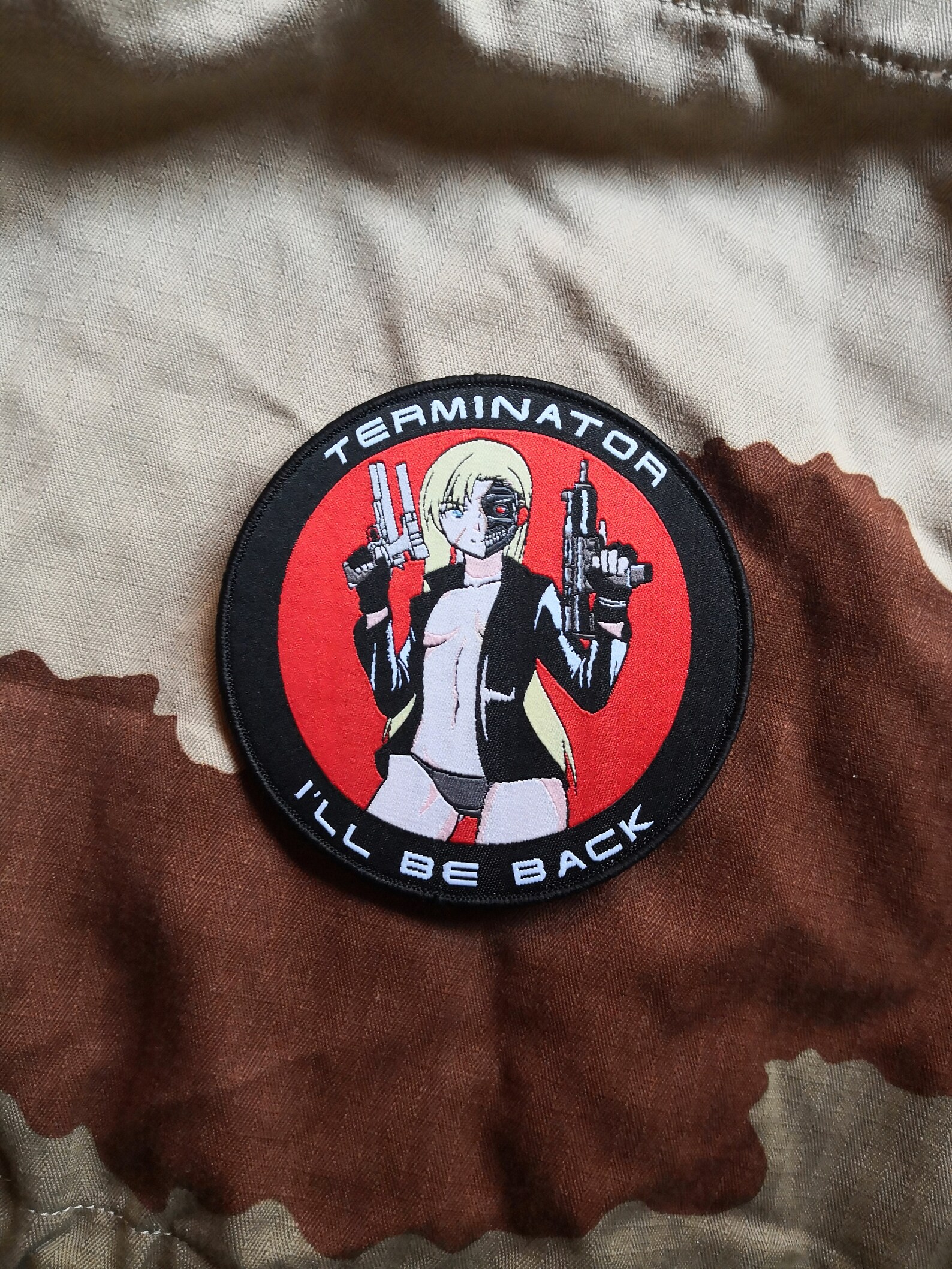 Terminator: "the Anime Series" Military Morale Patch - Etsy