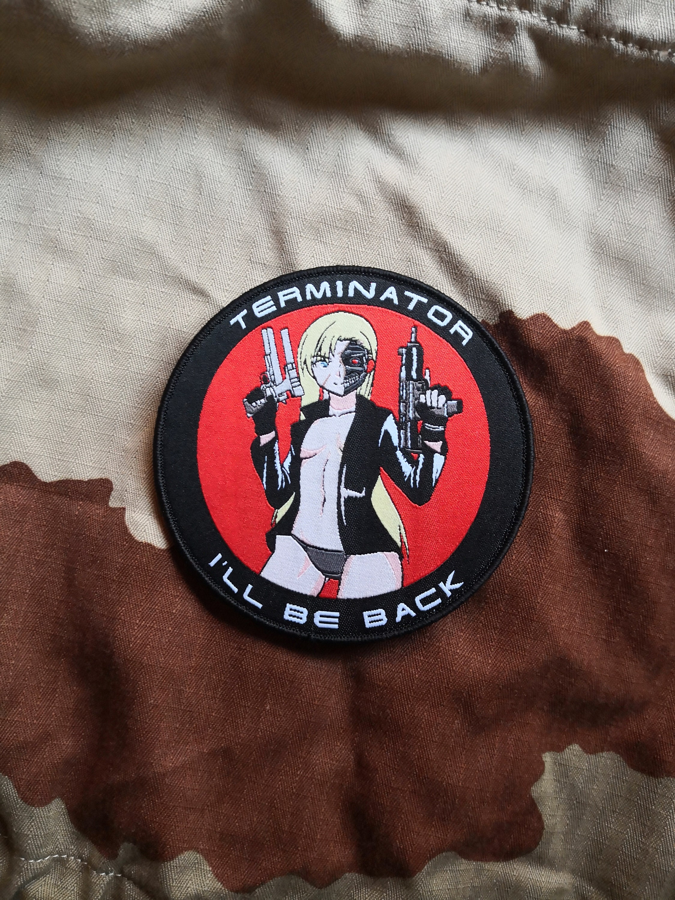 Terminator: "the Anime Series" Military Morale Patch - Etsy