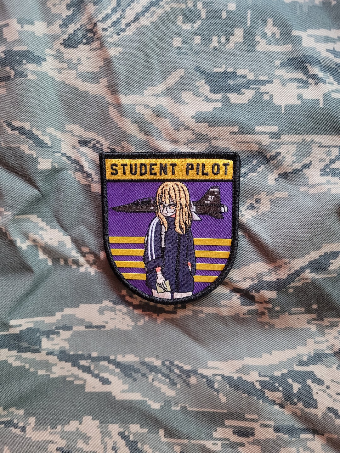 Atamonica - 'student Pilot' Military Aviation Anime Cartoon Morale ...