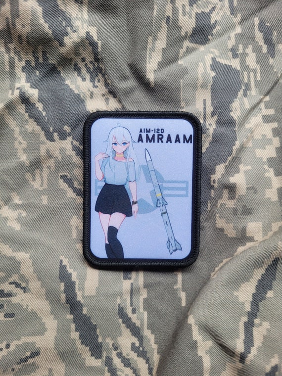 Atamonica AIM-120 AMRAAM Missile Military Morale Patch - Etsy