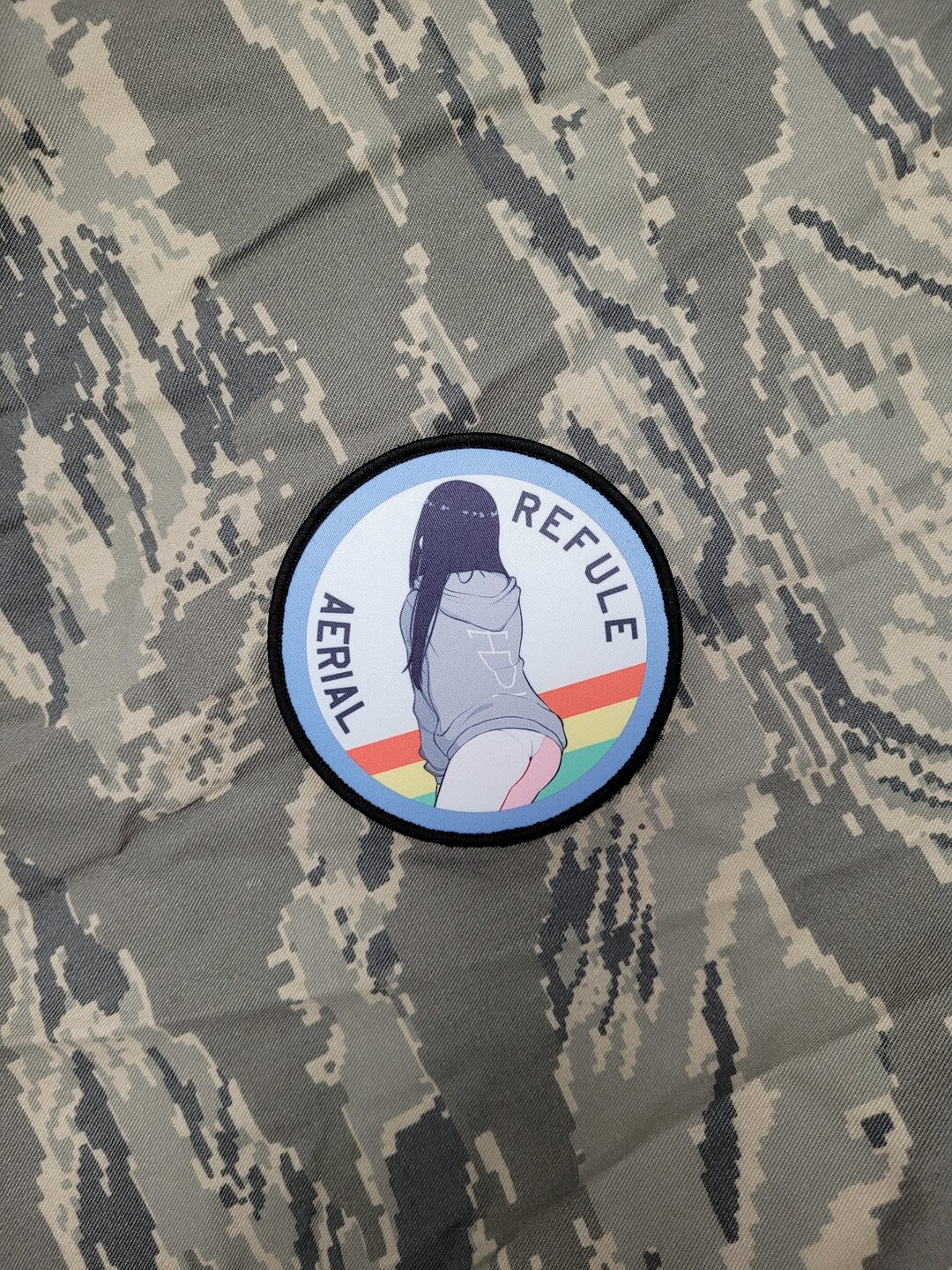 Atamonica - 'aerial Refuel' Military Aviation Anime Weeb Morale Patch ...