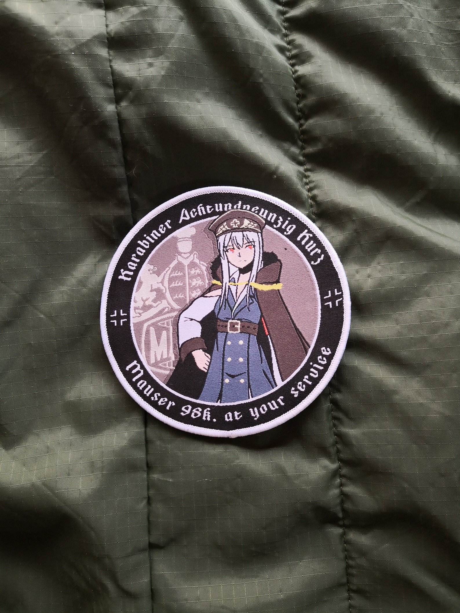 Girls' Frontline - Kar98k, Tactical Doll Military Anime Morale Patch - Etsy