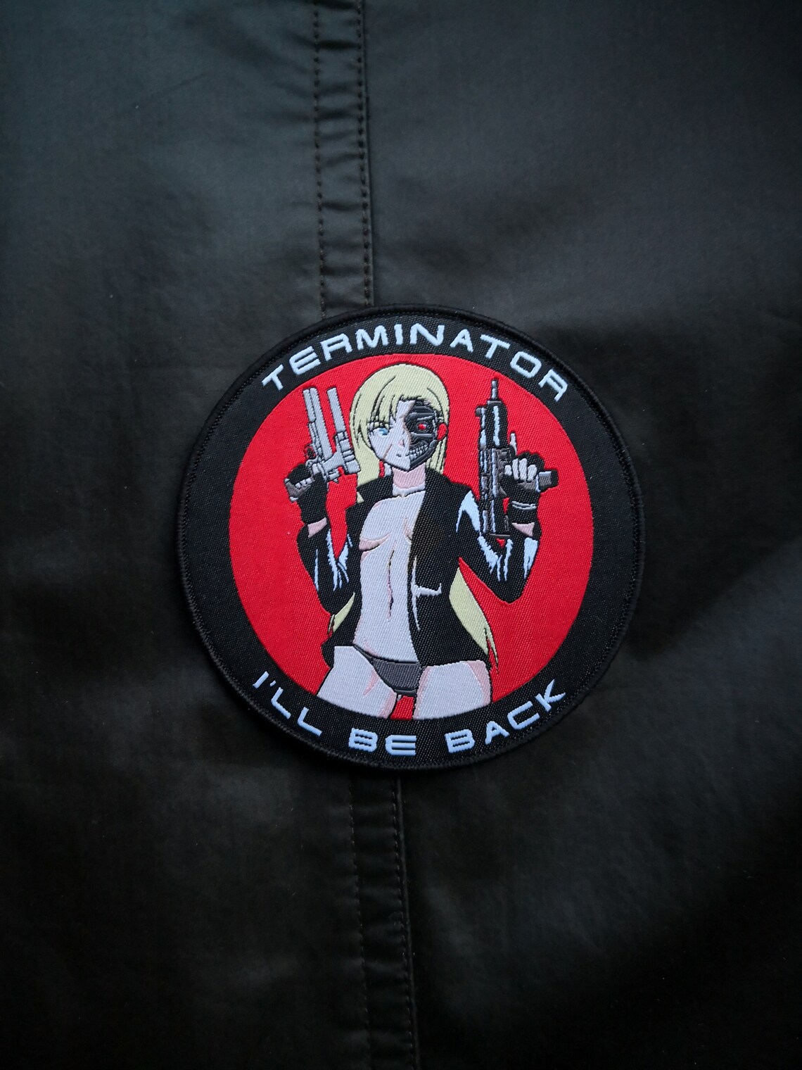 Terminator: "the Anime Series" Military Morale Patch - Etsy
