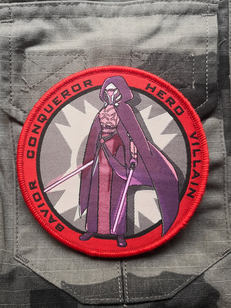 KOTOR 1 Inspired, Female Sith Lord, Darth Revan Morale Patch - Etsy