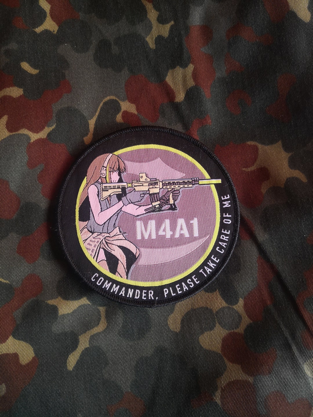 Girls' Frontline M4A1, Tactical Doll Military Morale Patch - Etsy