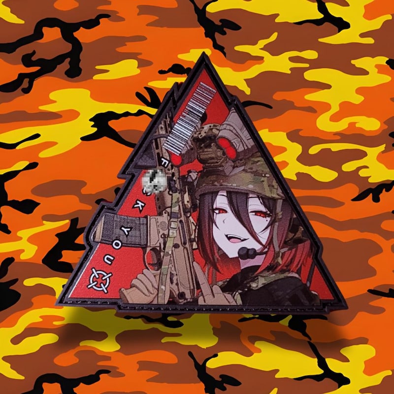 Morale Patch Pvc Anime - Etsy