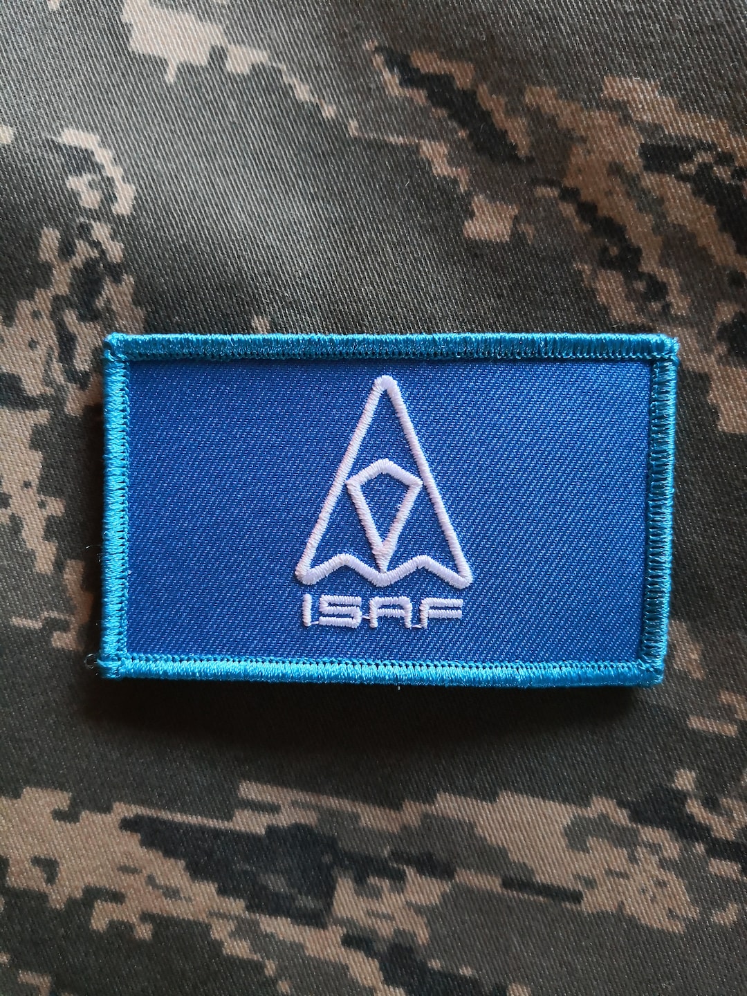 Ace Combat Inspired, ISAF Flag, Military Morale Patch - Etsy