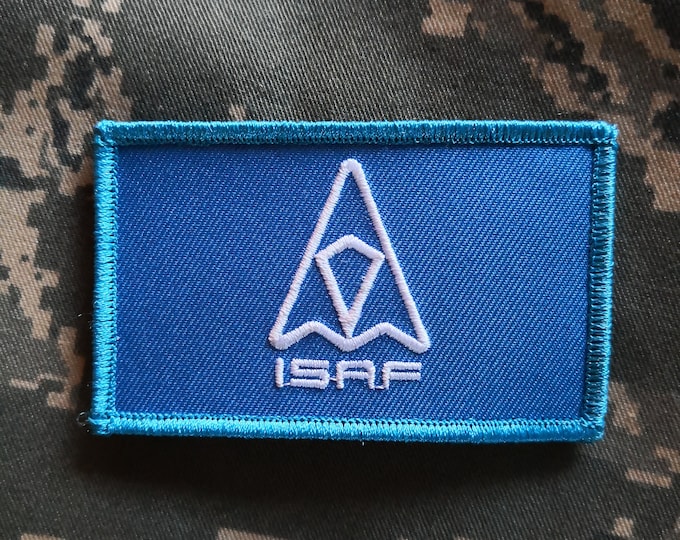 Ace Combat Inspired, ISAF Flag, Military Morale Patch - Etsy
