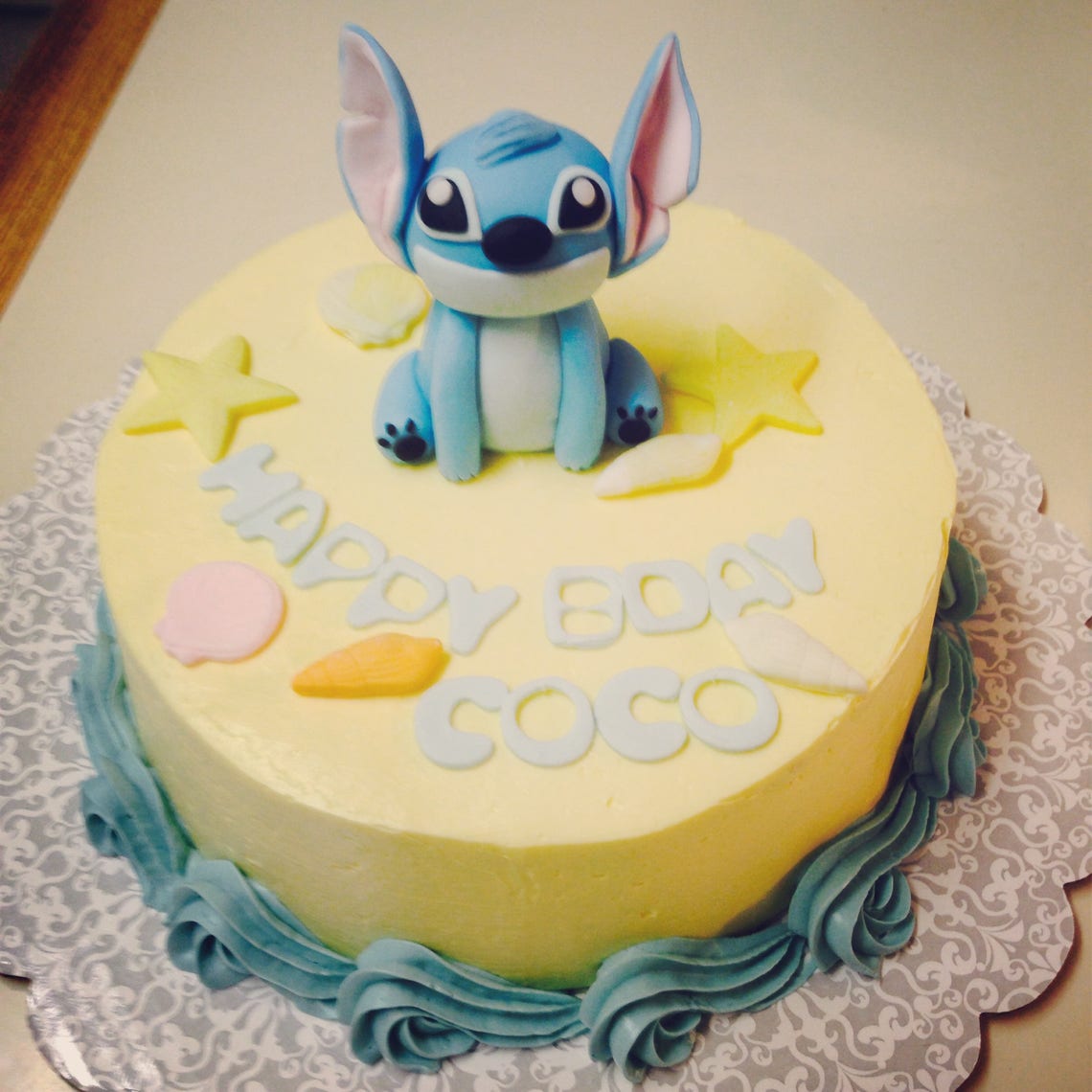 Stitch Fondant Cake Topper 3D Fondant Cake Topper | Etsy