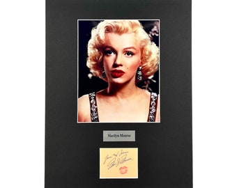 MARILYN MONROE SIGNED Autographed Photo W/coa - Etsy