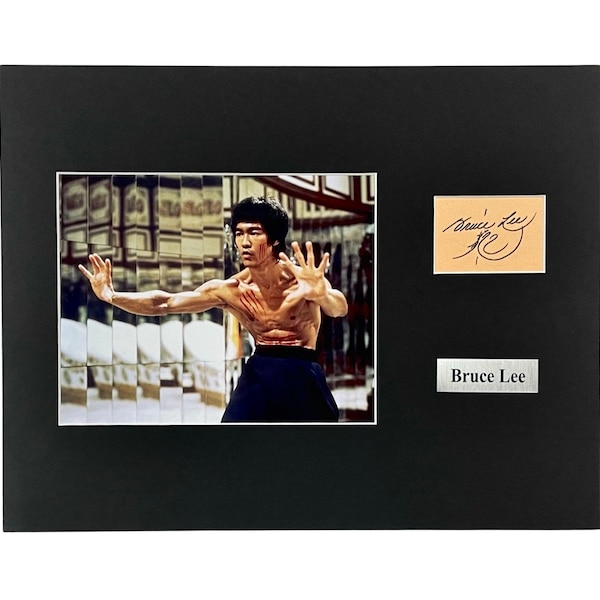 Bruce Lee Autograph - Etsy