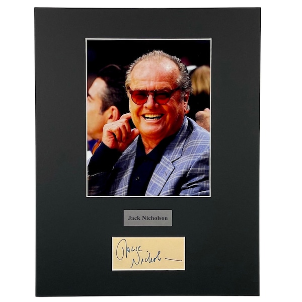 Jack Nicholson Autograph - Etsy