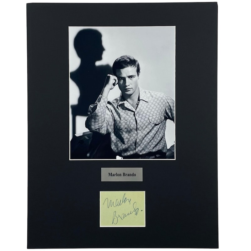 Marlon Brando Autograph - Etsy