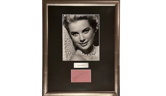 Grace Kelly Autograph