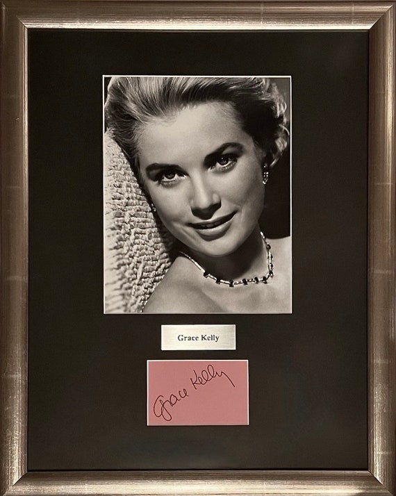 Grace Kelly Autograph Grace Kelly Autographed Photo