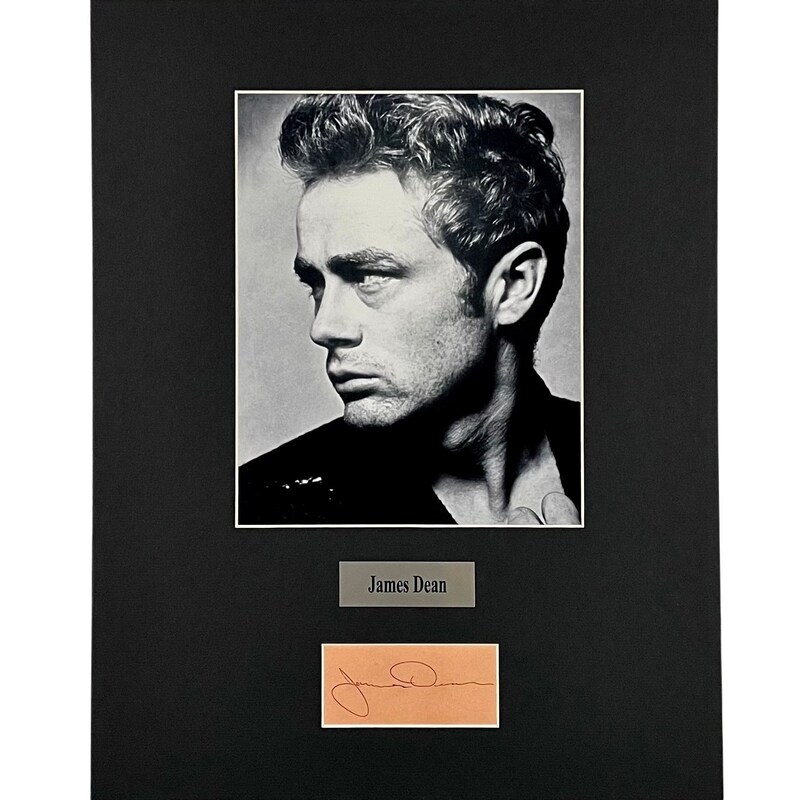 James Dean Autograph - Etsy