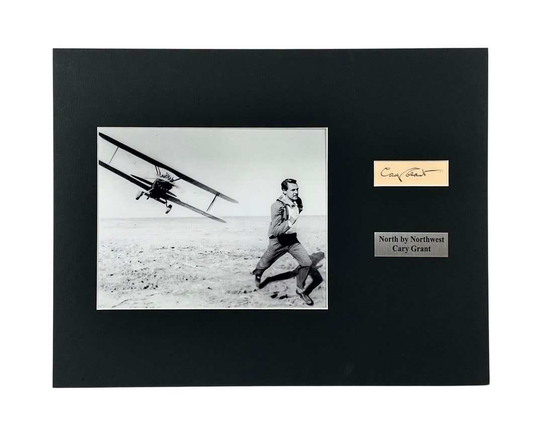 LARGE Vintage Cary Grant Autograph Autographed Signed Art Photograph ...