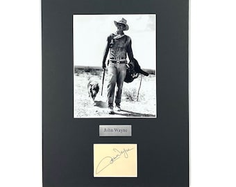 John Wayne Signed - Etsy