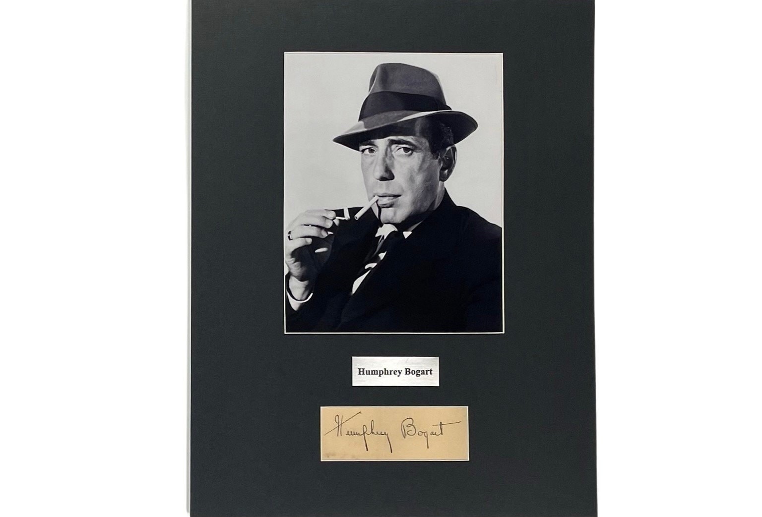 LARGE Vintage Humphrey Bogart Autograph Autographed Signed - Etsy New ...