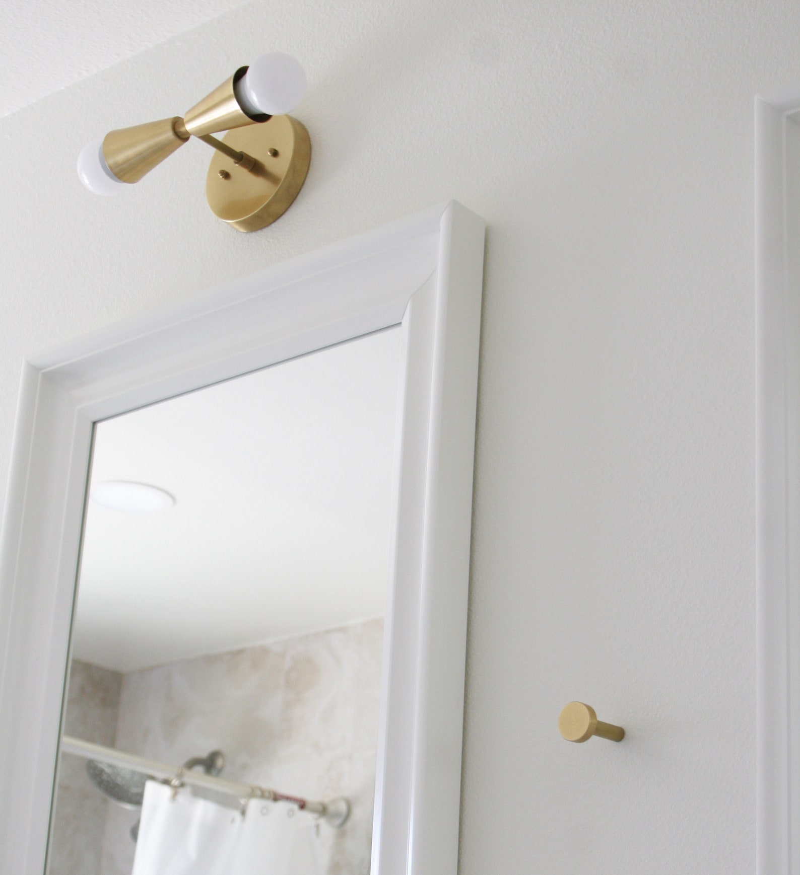 Solid brass Wall Hook-Modern brass Wall Hook-Brass Wall Hook | Etsy